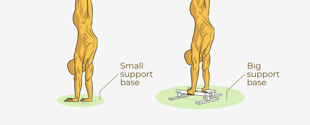 Grav Parallettes Range - Master length, master stability. – Gravgear AU